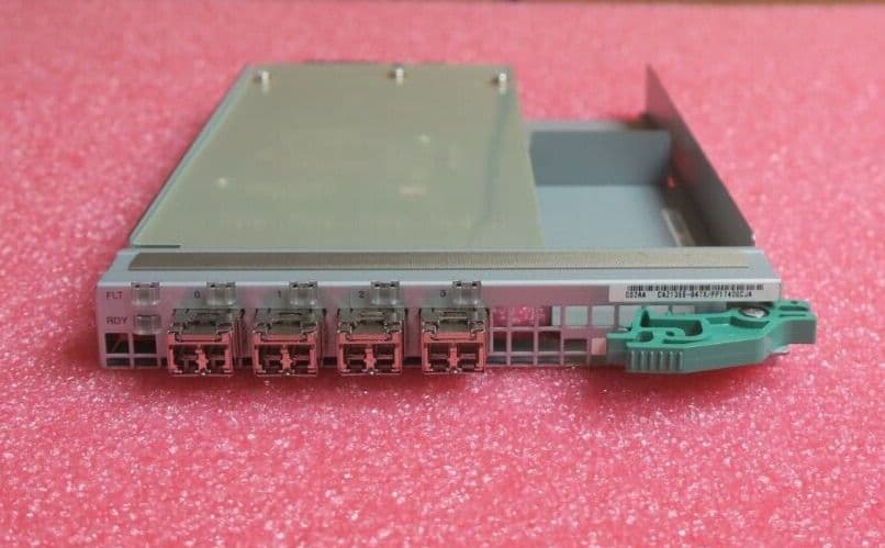 Fujitsu FC16G 4-Port FC 16Gb Switch Module CA21366-B47X w/SFP For DX5 ...