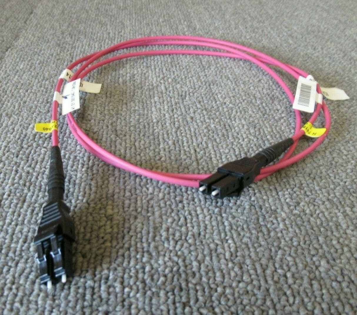 Fujitsu Fiber Cable 1 5M LC Multi-Mode Fibre Optic OM4 50/125 Micron Violet