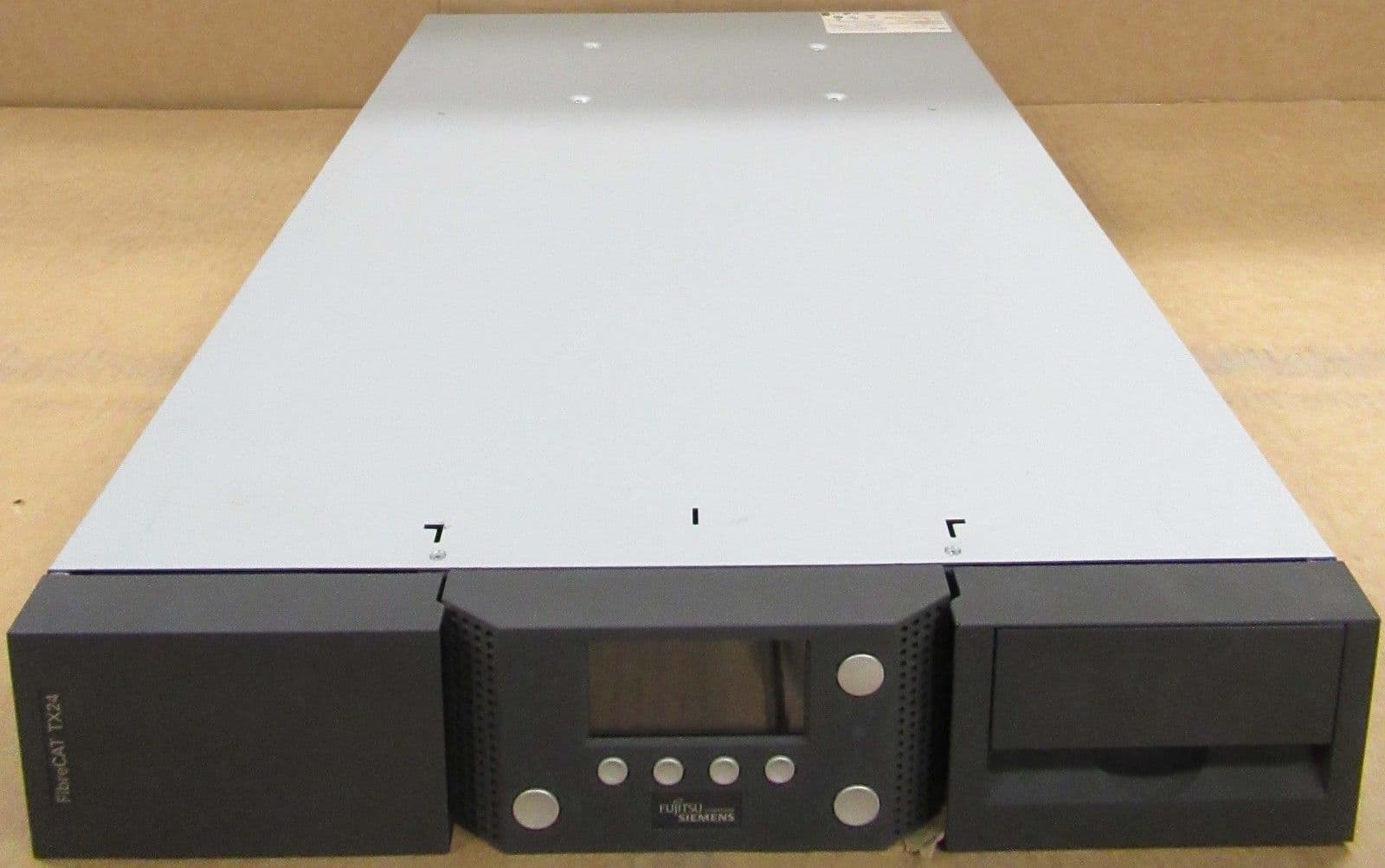 Fujitsu FibreCat TX24 Tape Drive Library 260052-102CAN LTO Ultrium3 23R5099