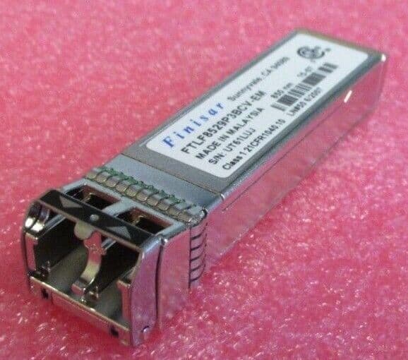 Fujitsu Finisar 16Gbps 100m MMF SFP SR/SW FTLF8529P3BCV-EM Transceiver Module