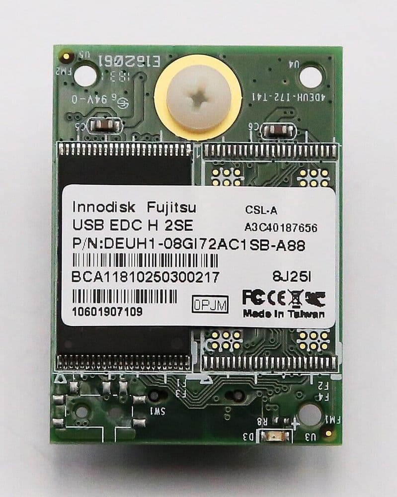 Fujitsu Innodisk USB EDC 2SE 8GB Flash Module DEUH1-08GI72AC1SB-A88 ...