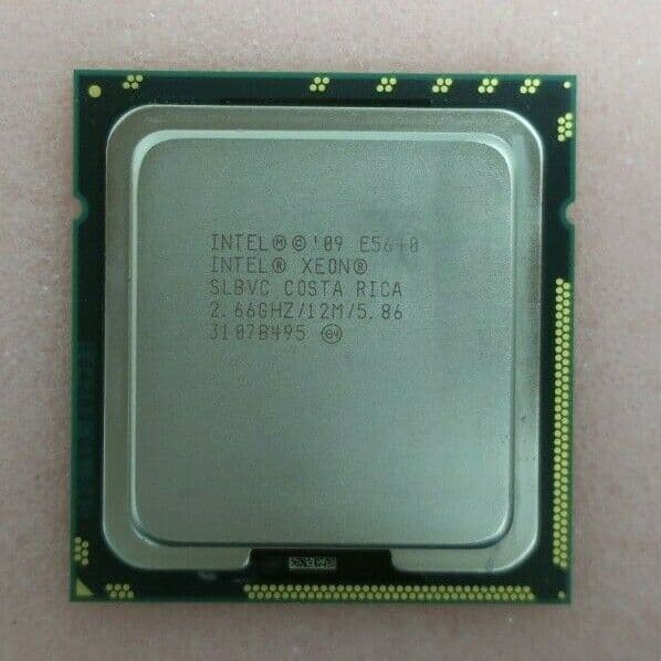 Fujitsu Intel Xeon Quad Core E5640 2 66GHz SLBVC Server Processor CPU ...