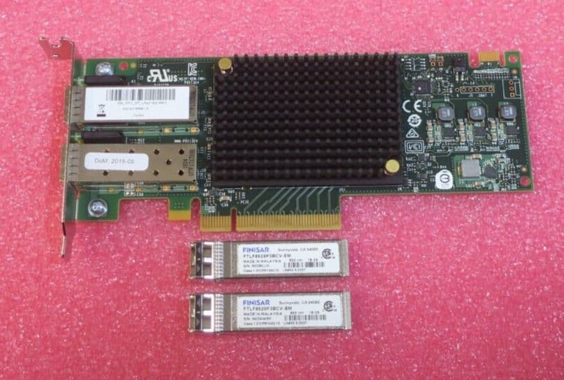 Fujitsu LPe31002 Dual Port 16Gb FC Host Bus Adapter HBA S26361-F5596-L2 ...