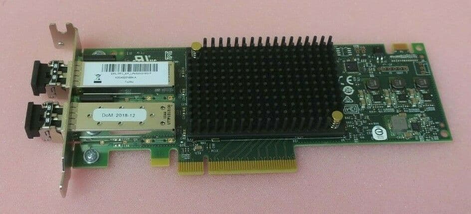 Fujitsu LPe32002 32Gb FC Dual Port SFP Host Bus Adapter HBA S26361 ...