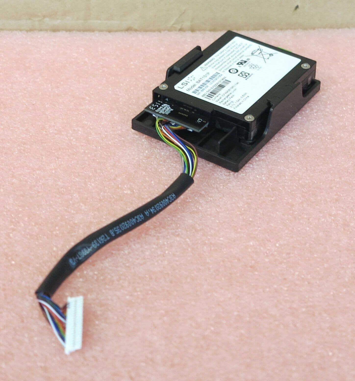 Fujitsu LSI BAT1S1P MRiBBU08 Back Up Battery Unit BBU for RAID Card L3 ...