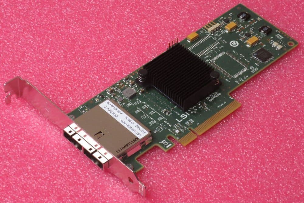 Fujitsu LSI MegaRAID SAS 9200-8e Dual SAS PCI-E x8 RAID Controller