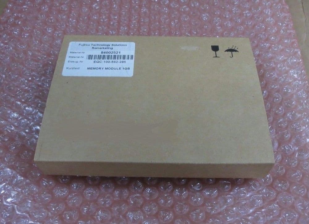 Fujitsu MEMORY MODULE 1GB 84002521 EQC 100-562-285 for FIBRECAT CX3-10C