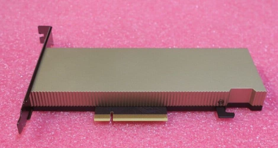 Fujitsu NVIDIA A2 16GB GDDR6 PCIe Gen4 x8 Tensor Core GPU LP FH PY-VG4A8