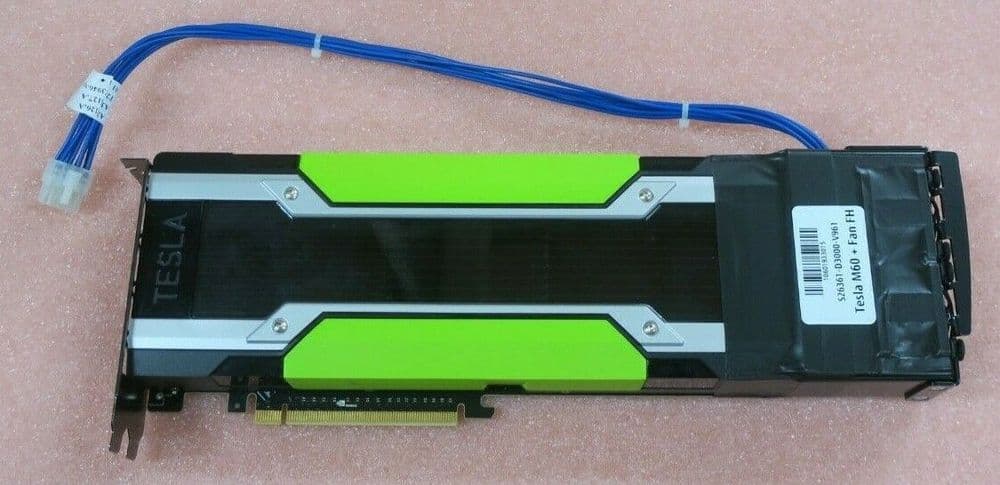 Fujitsu Nvidia Tesla M60 16GB Dual GPU GDDR5 PCIE Server GPU ...
