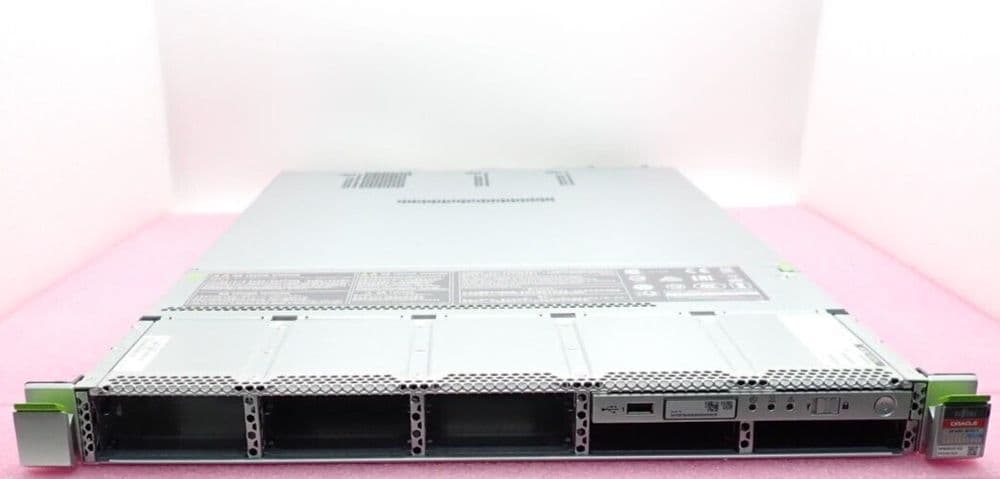 Fujitsu Oracle SPARC M10-1 SPARC64 X 16C 3 2GHz 64GB RAM 8x 2 5" Bay 1U Server