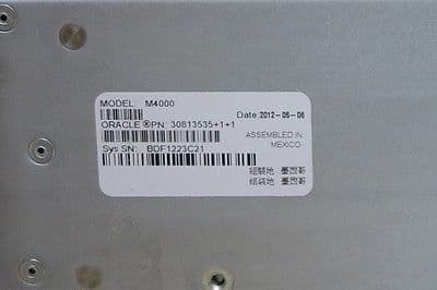 Fujitsu Oracle Sun UNIX Server SPARC ENTERPRISE M4000 4x QUAD-CORE 2 ...