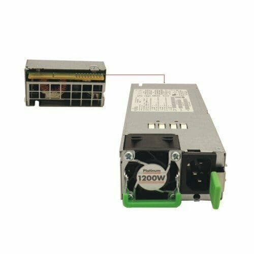Fujitsu Platinum 1200W Hot-Plug Power Supply PSU S26113-F616-L10 For ...