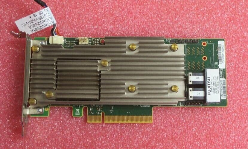 Fujitsu PRAID EP520i 2GB 8-Port SAS Modular RAID Controller S26361-D3850-E110