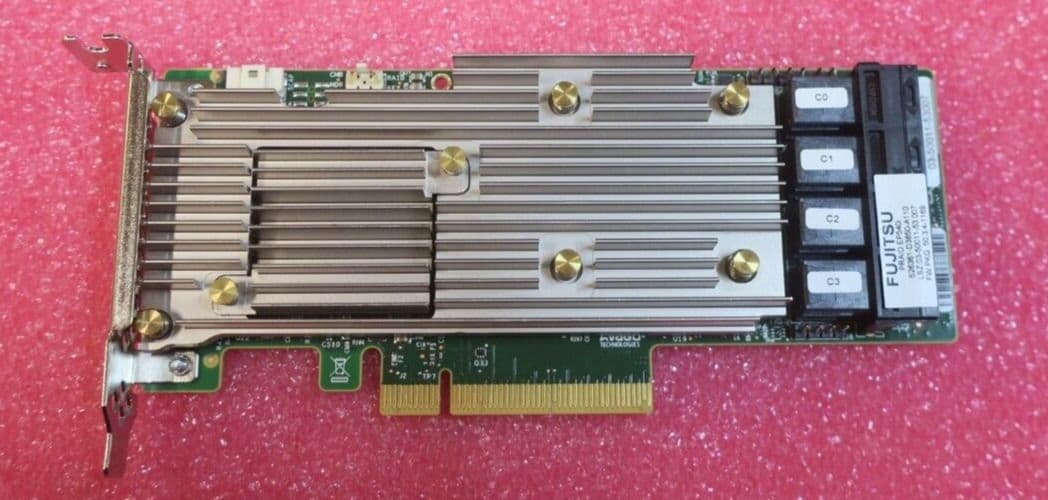 Fujitsu PRAID EP540i SAS/SATA/NVMe 16-Port RAID Controller S26361-D3850-A100