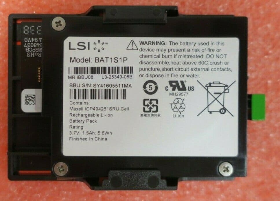 Fujitsu Primergy BBU Battery Backup Unit For RAID 5/6 S26361-F3257-E270 ...