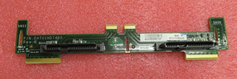 Fujitsu Primergy BX2560 M1 M2 PRAID EM400I 2-Port SAS Backplane S26361-F3823-L20