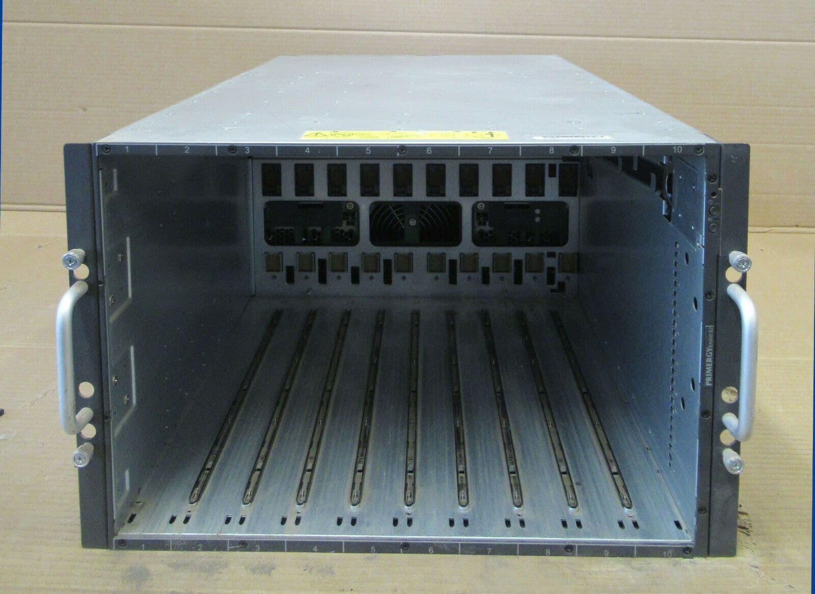Fujitsu Primergy BX600 S2 Blade Server Chassis Enclosure 4x PSU