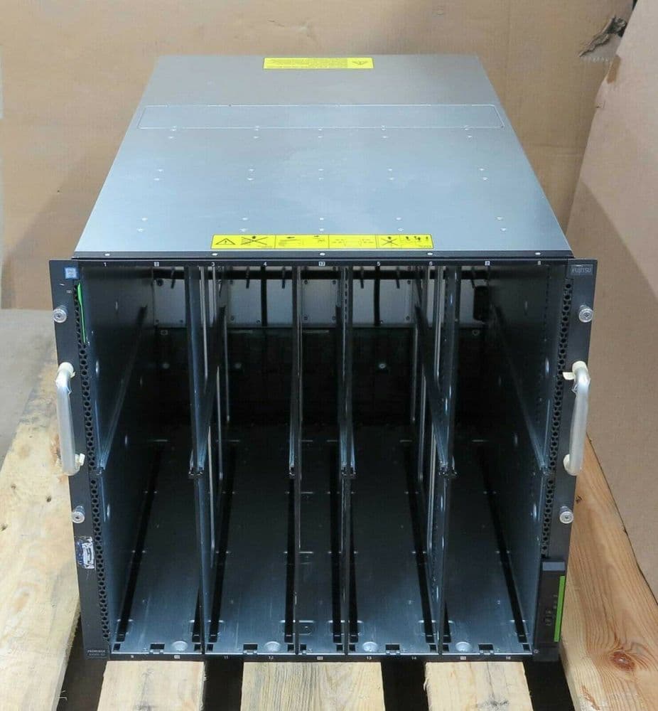 Fujitsu Primergy BX900 S2 Blade Chassis 10U Rackmount 6x 2685W PSU 2x ...