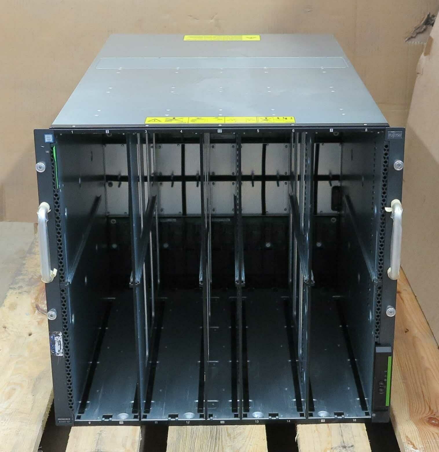 Fujitsu Primergy BX900 S2 Blade Chassis 10U Rackmount 6x 2685W PSU 2x ...
