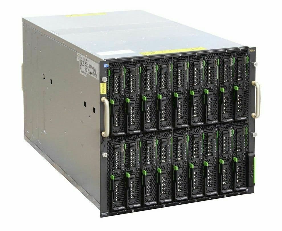 Fujitsu Primergy BX900 S2 Blade Chassis 18-Slot 6x PSU 2x Management ...