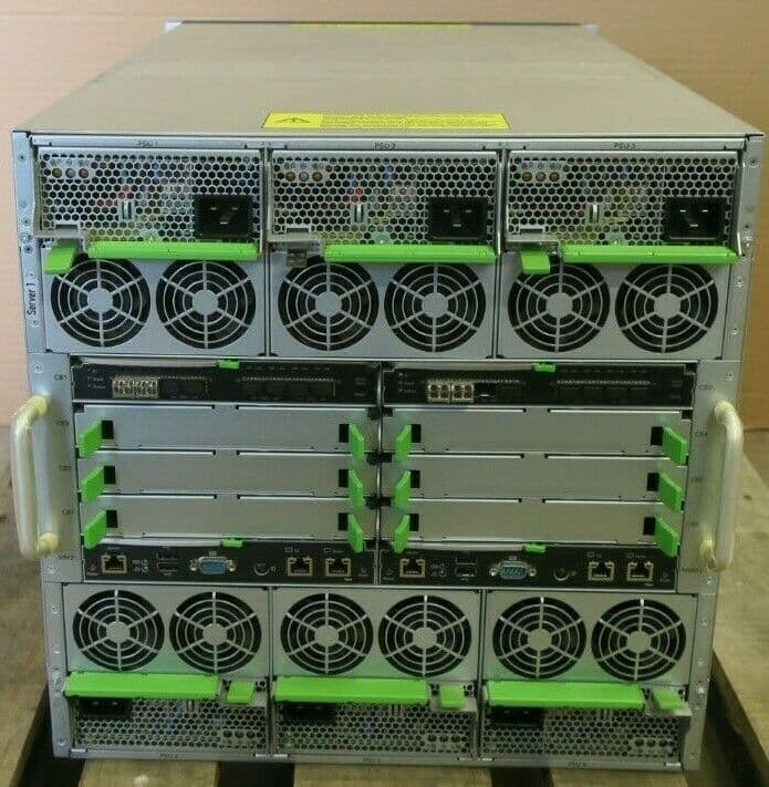 Fujitsu Primergy BX900 S2 Blade Chassis 2x BX920 S2 13x BX920 S3 Blade ...
