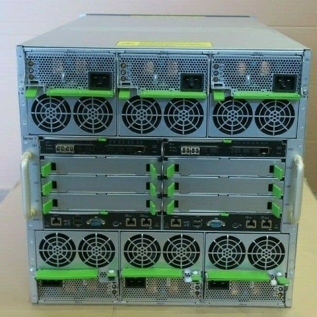 Fujitsu Primergy BX900 S2 Blade Chassis 5x BX920 S2 5x BX920 S3 Blade ...