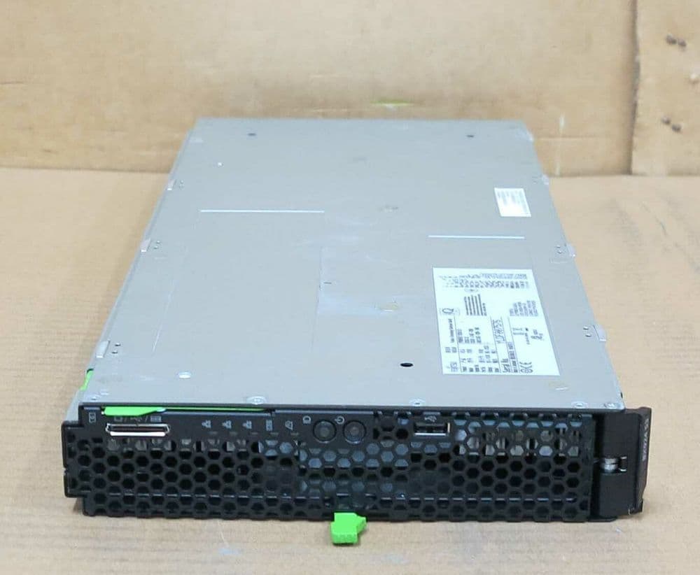 Fujitsu Primergy BX924 S3 Dual Server Blade 8GB FC Mezz Card S26361 ...