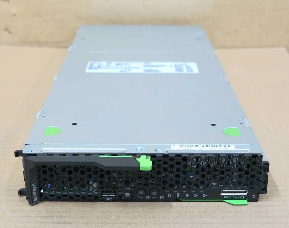 Fujitsu Primergy BX924 S3 Dual Server Blade CTO 8GB FC Mezz S26361 ...