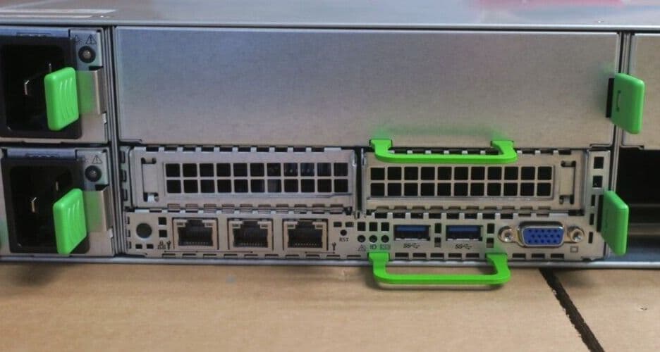 Fujitsu Primergy CX400 M1 18Bay 2U Chassis CX2550 M2 Node 2x E5-2620v4 ...