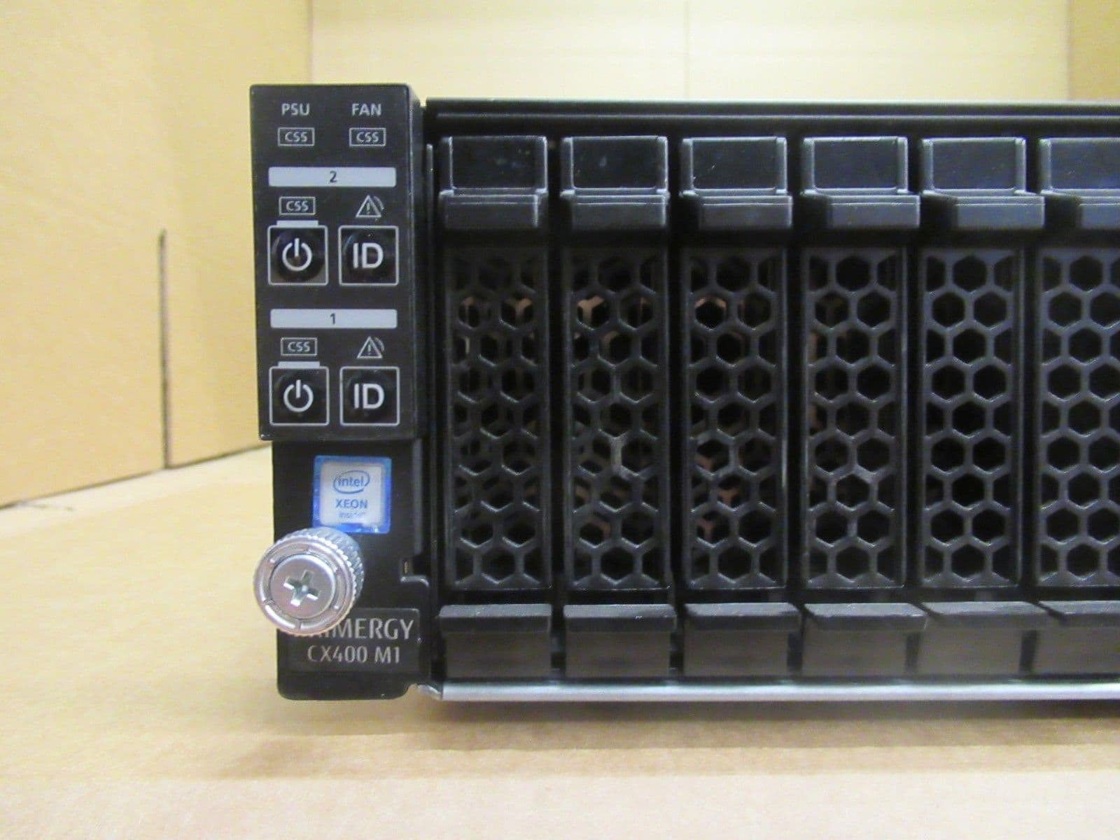 Fujitsu PRIMERGY CX400 M1 24 x 2 5" Bay 2U Chassis 4 x CX2550 M1 Server ...