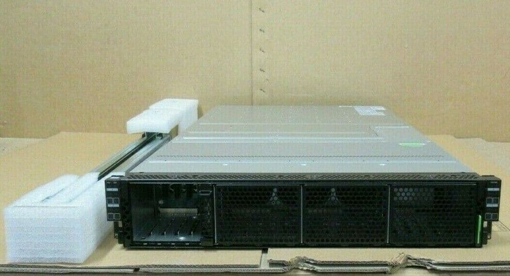 Fujitsu Primergy CX400 M4 Node Server Chassis Dual Platinum 1600W PSU Rails