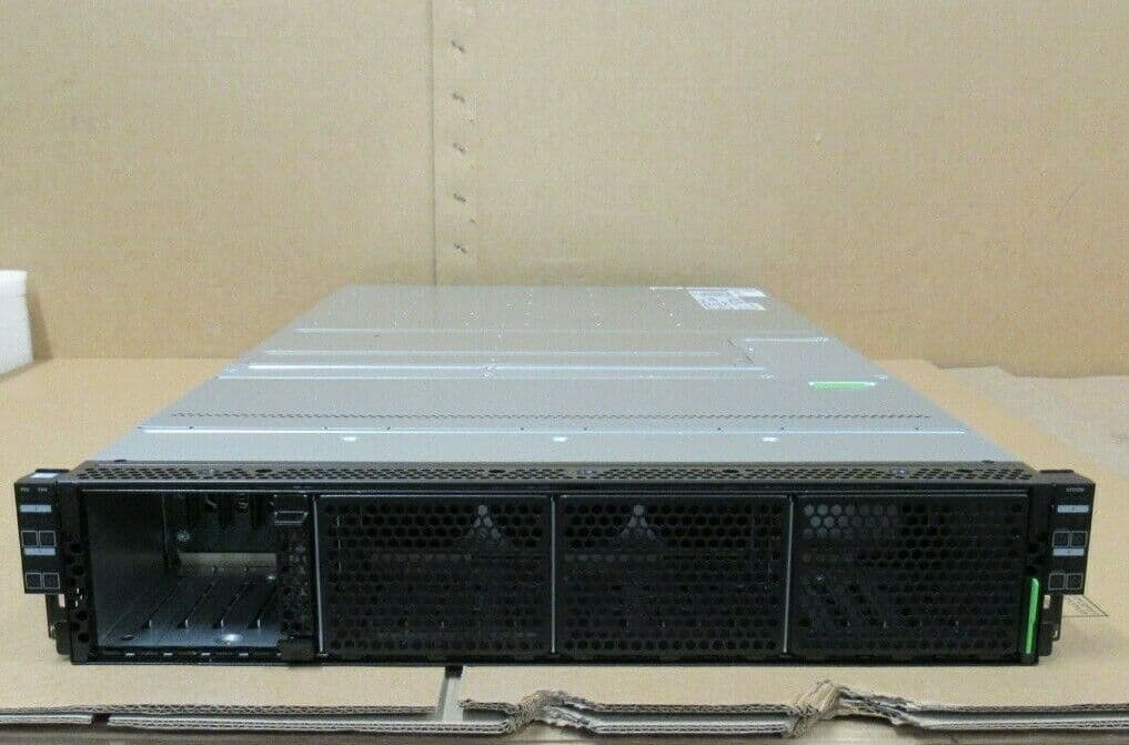 Fujitsu Primergy CX400 M4 Node Server Chassis Dual Platinum 1600W PSU Rails