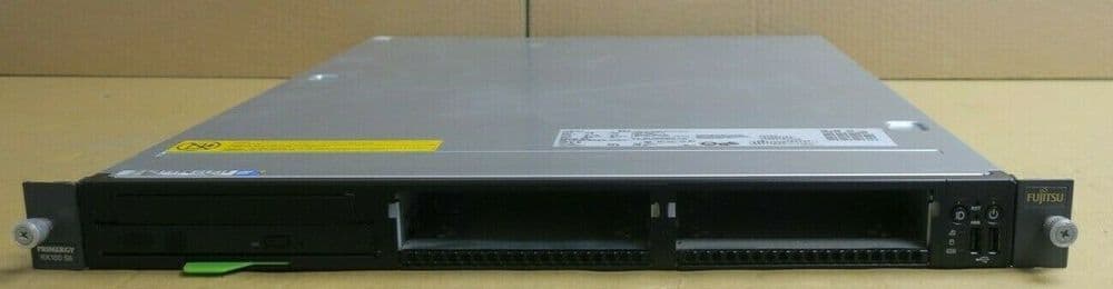 Fujitsu Primergy RX100 S6 2x 3 5" SAS Bays 350W Rackmount 1U Server ...