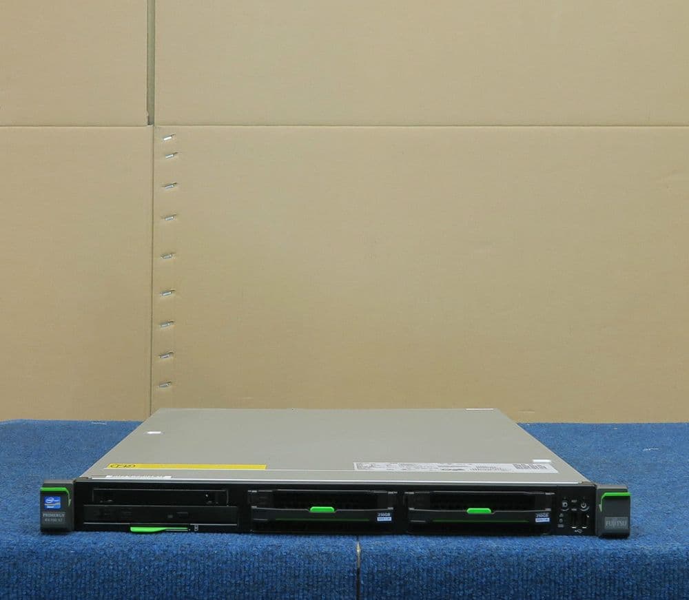 Fujitsu Primergy RX100 S7 - Xeon Quad E3-1220 3 10GHz 8GB 2 Bay SATA 1U ...
