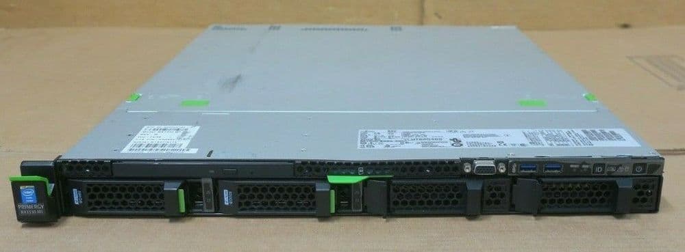 Fujitsu Primergy RX1330 M1 4-Core E3-1271v3 16GB DDR3 Ram 4x 3 5" Bay ...