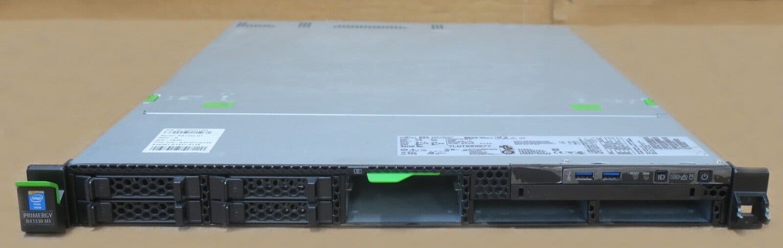 Fujitsu Primergy RX1330 M1 Quad-Core E3-1220v3 3 1GHz 8GB Ram 4x 2 5 ...