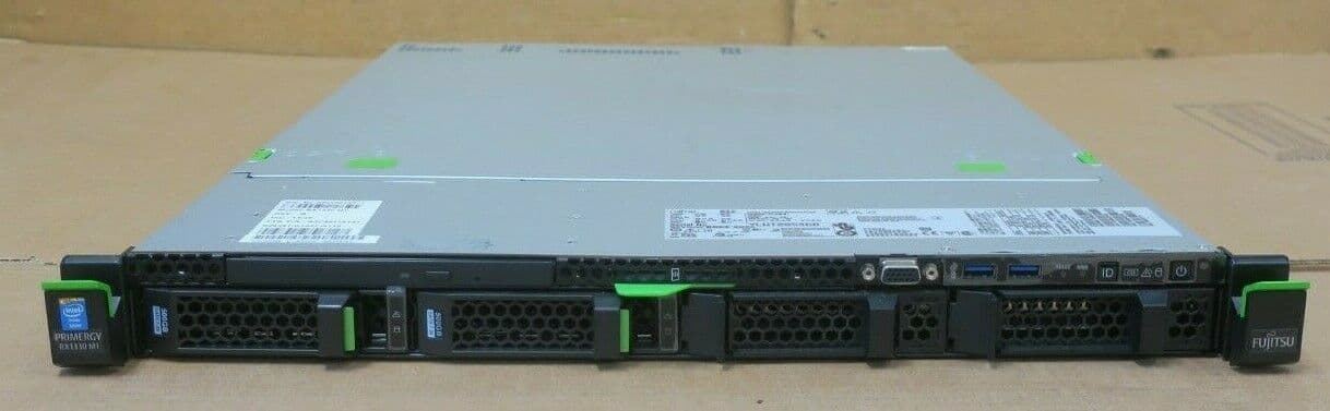 Fujitsu Primergy RX1330 M1 Quad-Core E3-1271v3 16GB Ram 4x 3 5" Bay 1U ...