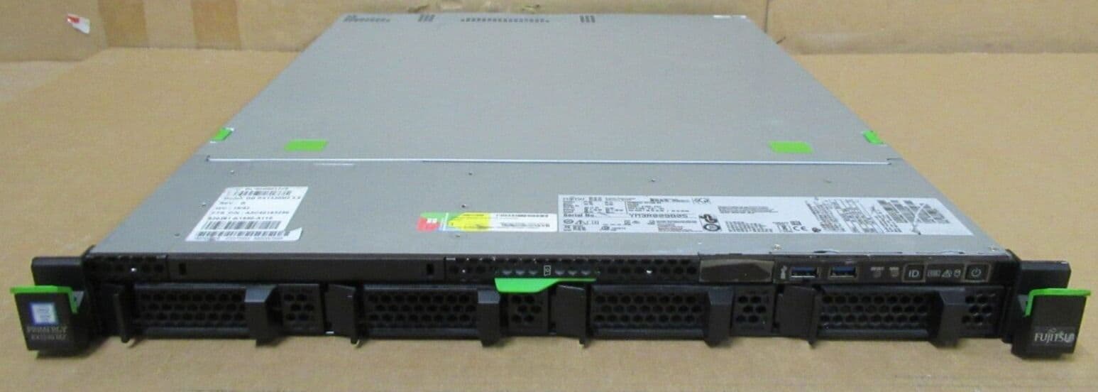 Fujitsu Primergy RX1330 M2 Xeon E3-1200V5 Family 4xUDIMM 4x 2 5" Bay ...