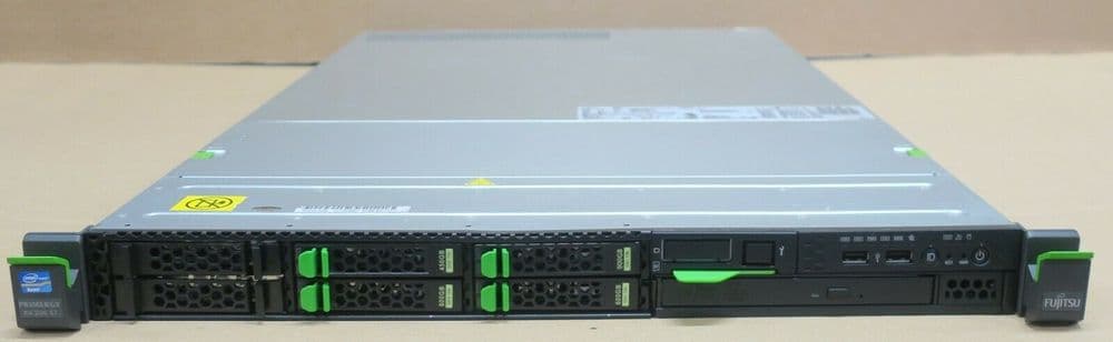 Fujitsu Primergy RX200 S7 1x 6C E5-2620 2GHz 64GB Ram 4x 2 5" SAS Bays ...