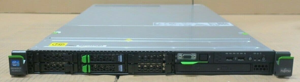 Fujitsu Primergy RX200 S7 2x 8-Core E5-2650 2GHz 32GB Ram 4x 2 5" Bay ...