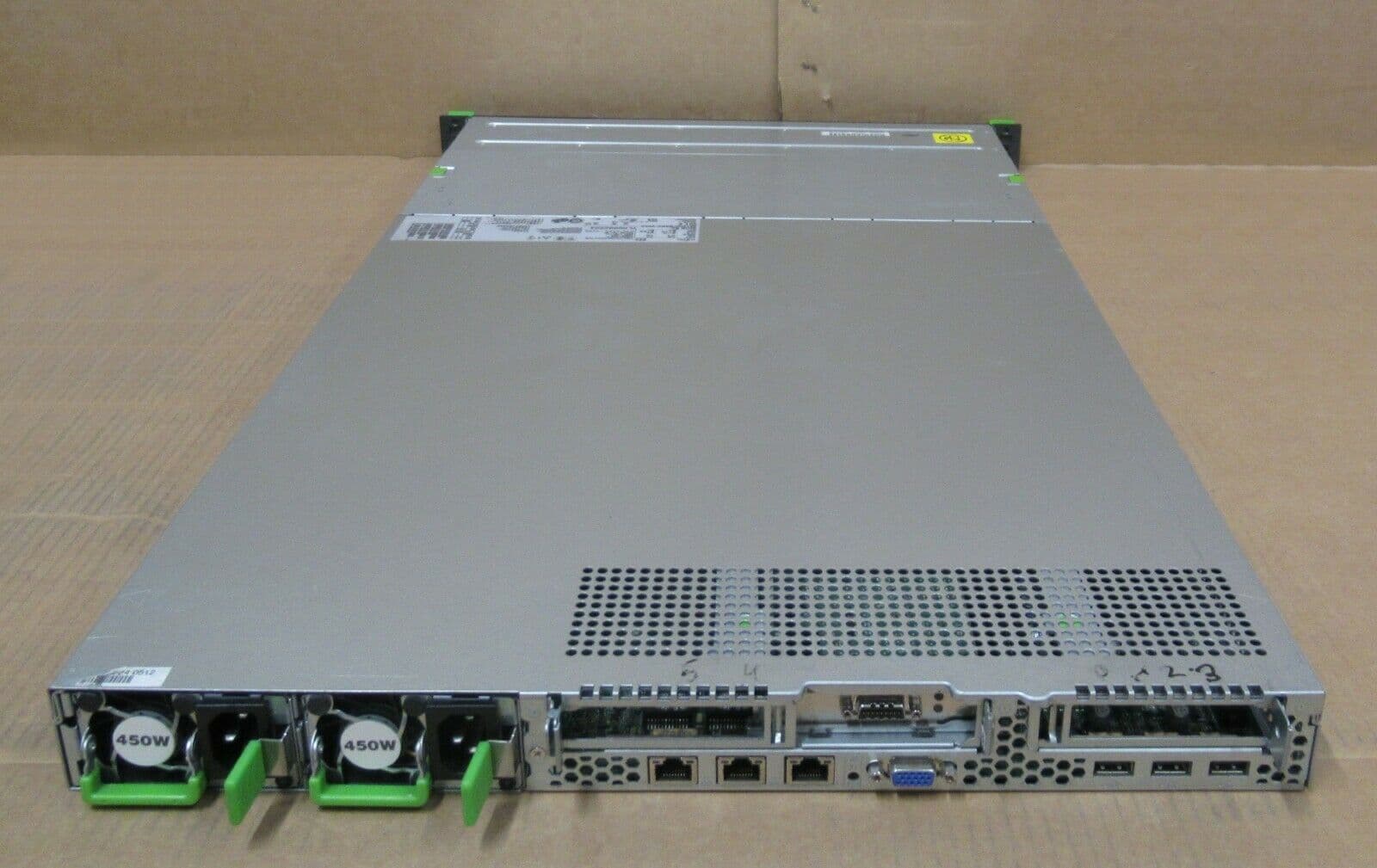 Fujitsu Primergy RX200 S7 2x Xeon E5-2620 2GHz 4x 2 5" SAS Bays 1U Rack ...