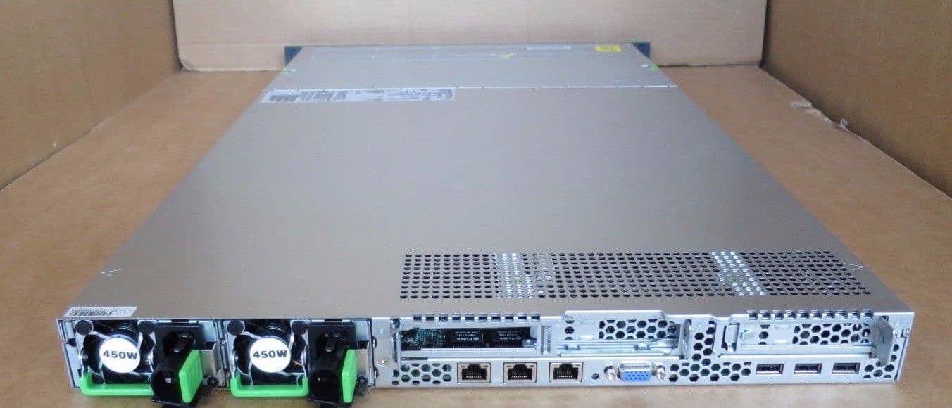 Fujitsu PRIMERGY RX200 S8 2 x Intel XEON E5-2660 V2 96GB RAM 1U Rack Server