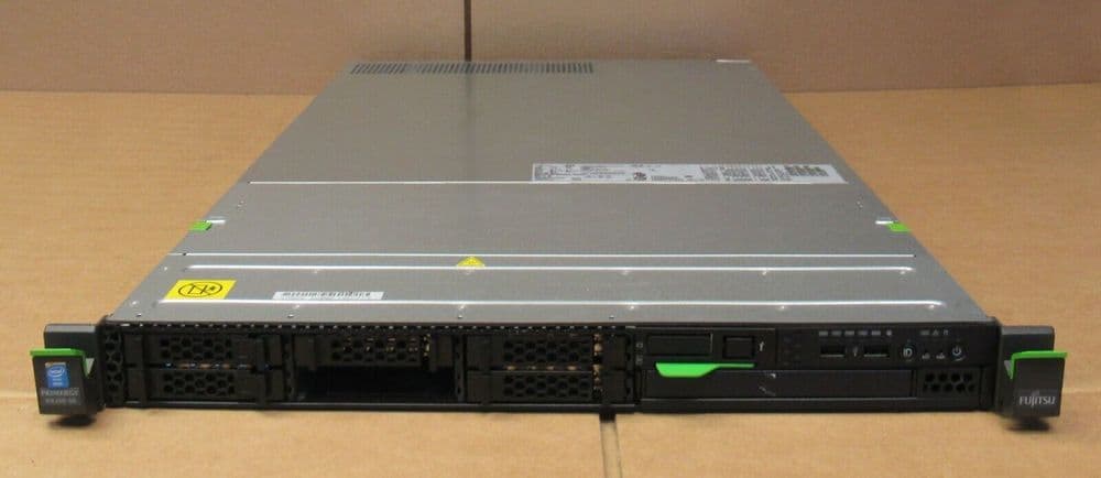 Fujitsu Primergy RX200 S8 2x 10C E5-2670v2 2 50GHz 16GB Ram Bay 1U Server