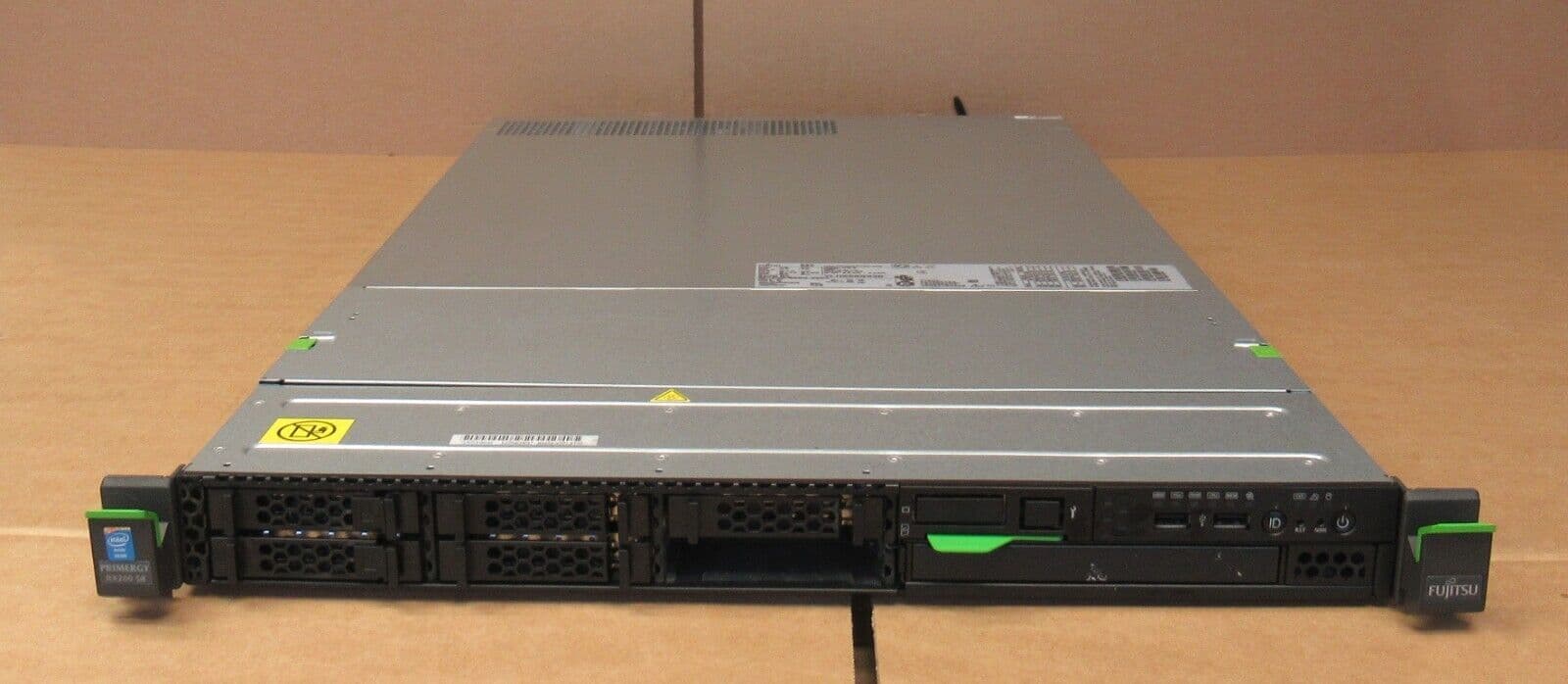 Fujitsu Primergy RX200 S8 2x 10C E5-2670v2 2 50GHz 8GB Ram 4x 2 5" Bay ...
