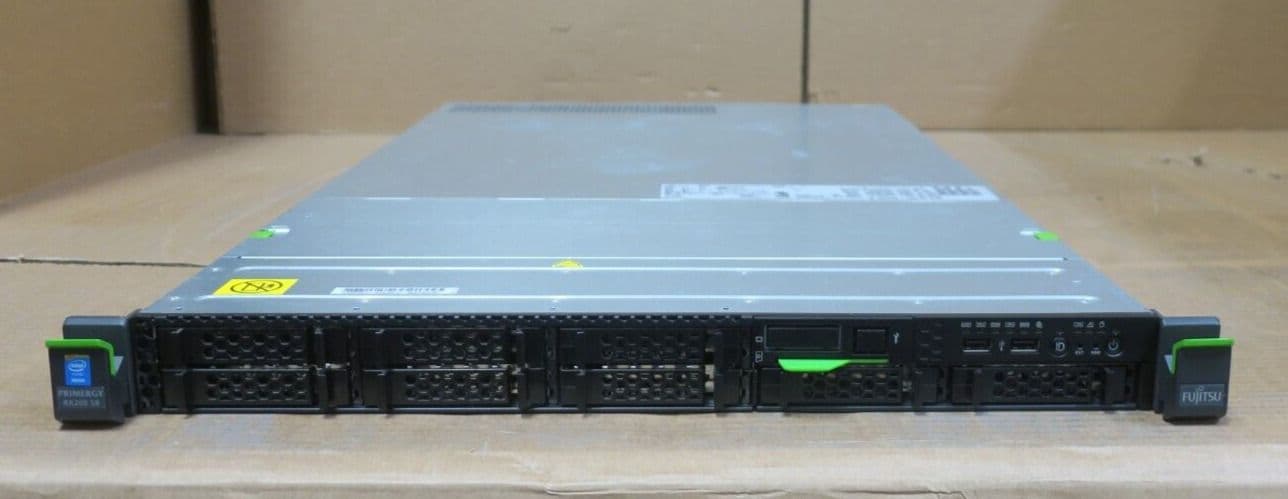 Fujitsu Primergy RX200 S8 2x 6C E5-2620v2 2 10GHz 32GB Ram 8x 2 5" Bay ...