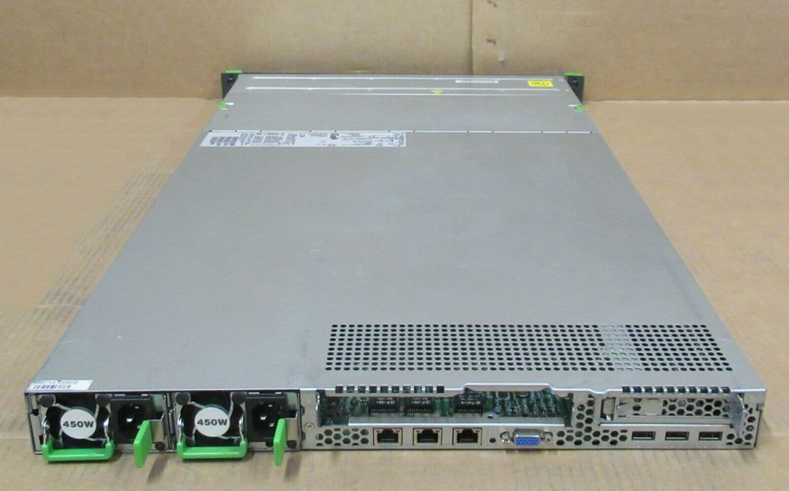 Fujitsu Primergy RX200 S8 2x E5-2620v2 2 10GHz 4x 2 5" SAS Bays 1U Rack ...