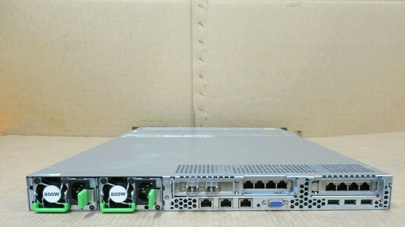 Fujitsu PRIMERGY RX200 S8 2x Eight Core E5-2640V2 384GB RAM 4 Bay 1U ...