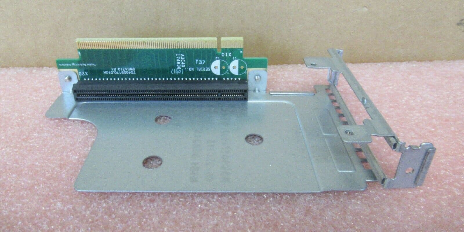 Fujitsu Primergy RX2510 RX2530 M1 M2 PCI-E x16 Riser Card in Bracket ...