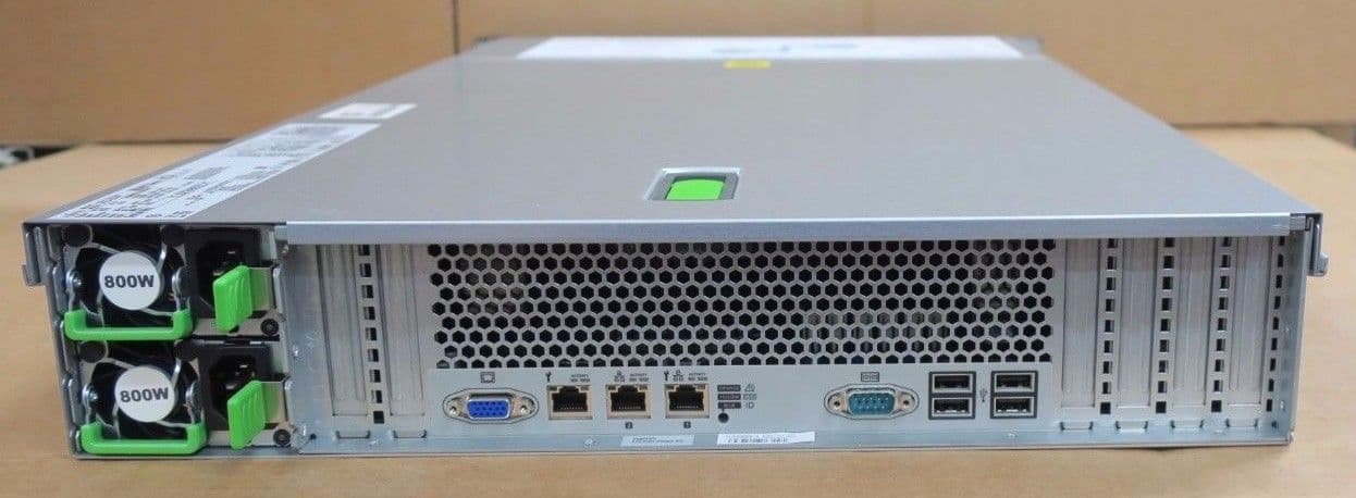 Fujitsu Primergy RX2520 M1 E5-2407 v2 8x 2 5" Bay 4GB Ram 2x PSU Rack ...