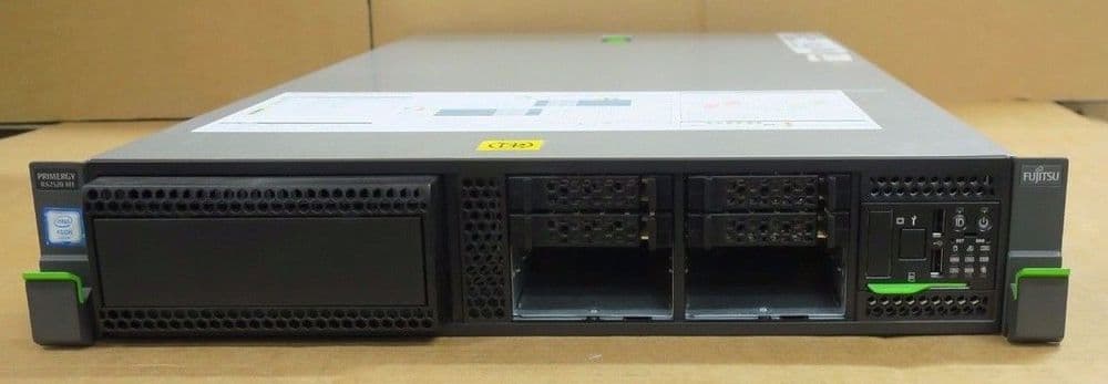 Fujitsu Primergy RX2520 M1 Xeon Quad Core E5-2403v2 1 8GHz 4GB 2xPSU ...